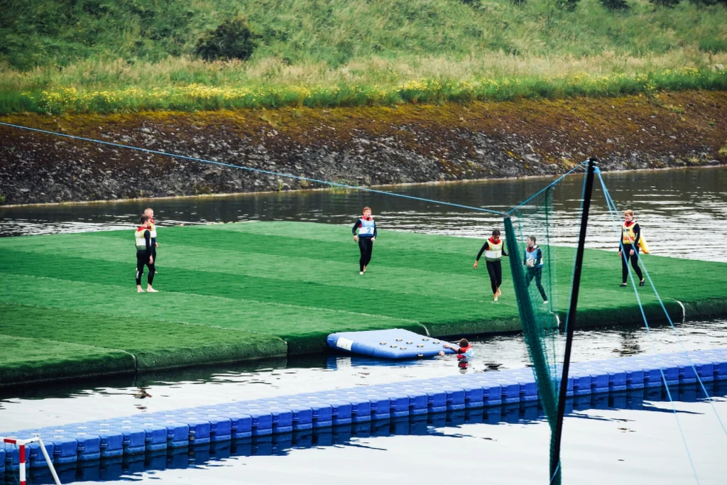 Floating Aqua Pitch | Let's Go Hydro Water Park